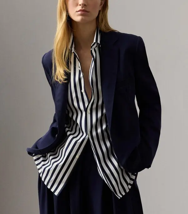 Ralph Lauren Wool Marcy Blazer