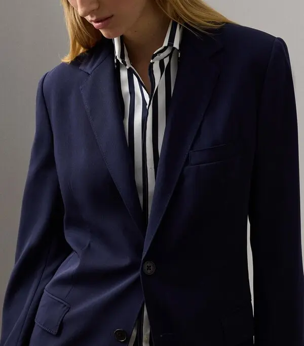 Ralph Lauren Wool Marcy Blazer