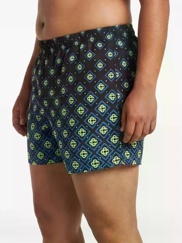 Casablanca Monogram-print Swim Shorts