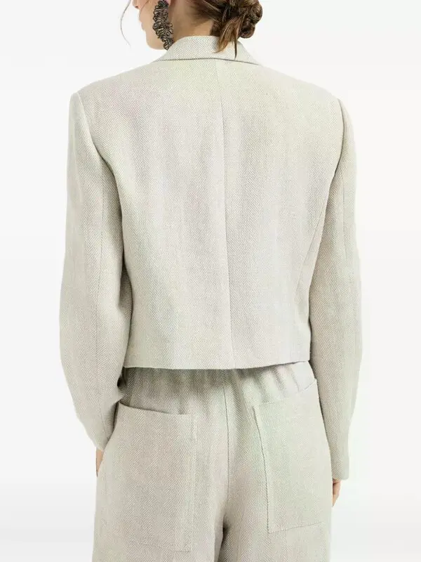 Brunello Cucinelli Cropped Blazer