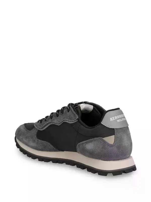 AERONAUTICA MILITARE Logo Detail Sneakers - Black