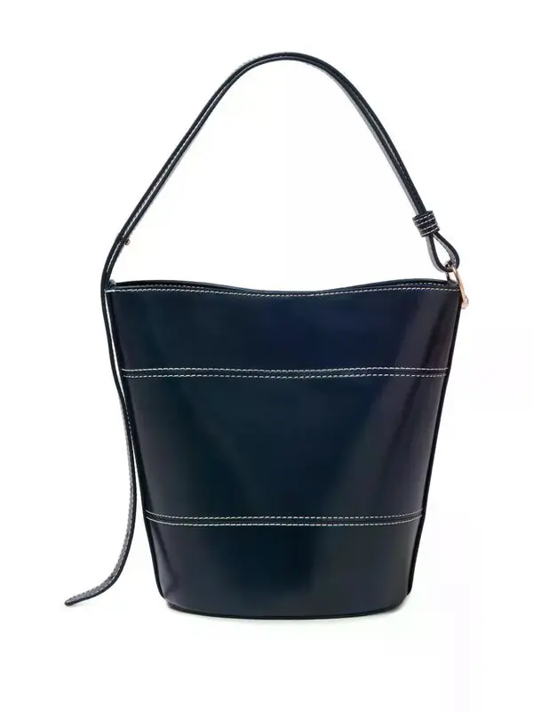 Claudie Pierlot Logo-detail Leather Bucket Bag