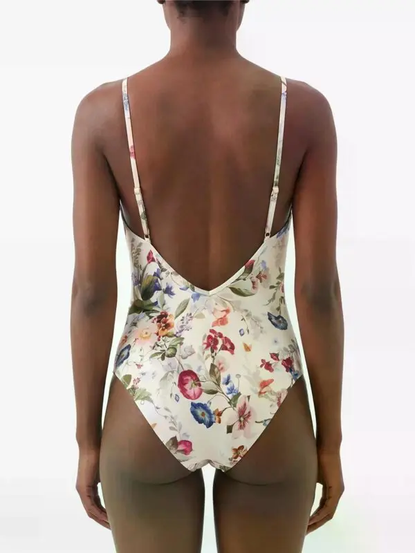 Zimmermann Floral Print One-piece Swimsuit