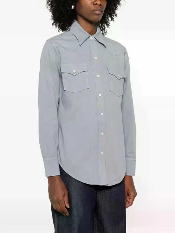 A.p.c. Western Style Flap Pocket Shirt