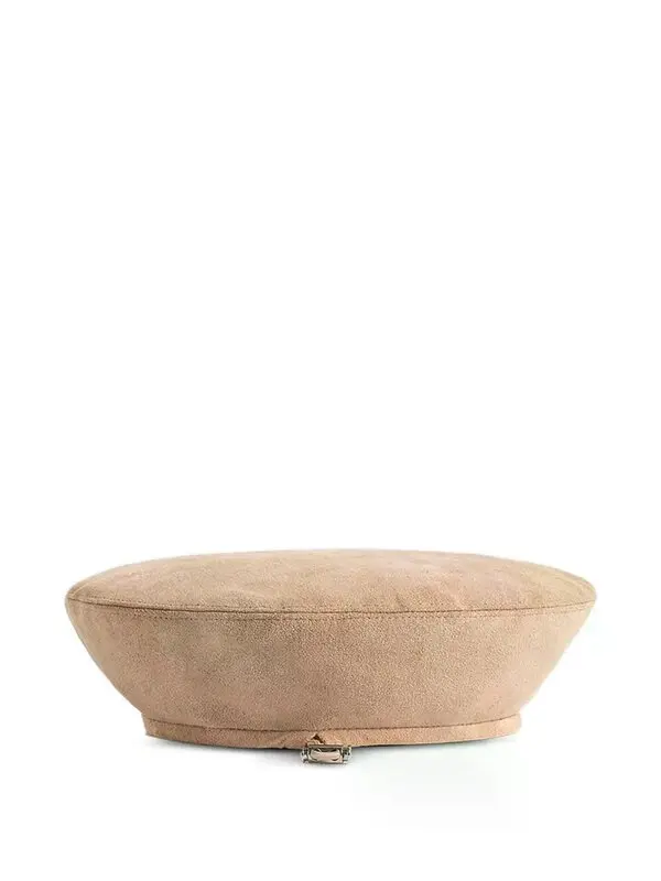 Manière De Voir Suede Beret Hat