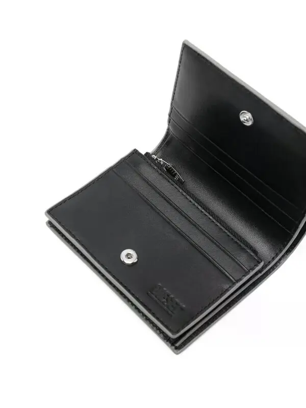 DIESEL® 1dr Logo Wallet - Silver