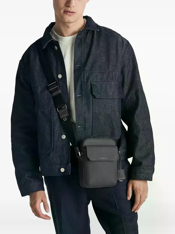 MAISON DE SABRE Leather Messenger Bag