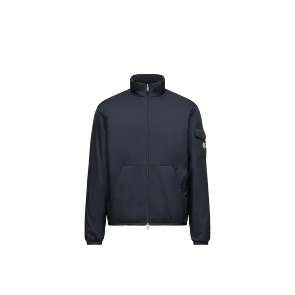 Moncler Breezes Short Padded Jacket - Blue