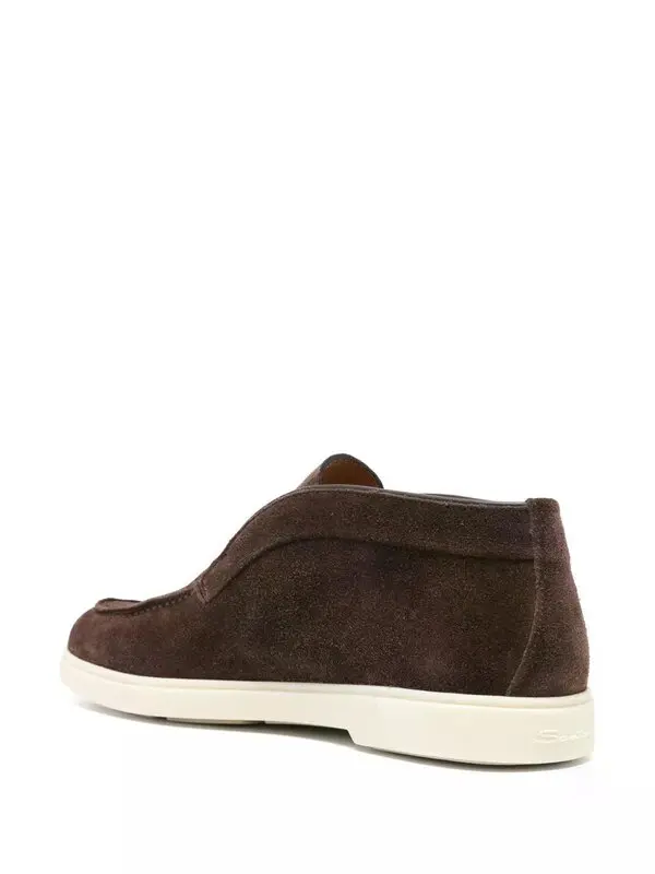Santoni Suede Desert Boots - Brown