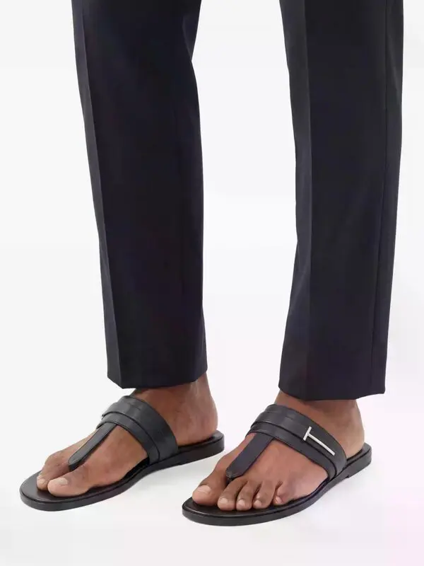 TOM FORD Logo Detail Sandals
