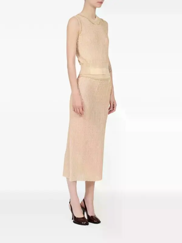 MAISON MARGIELA Polo-collar Vest - Neutrals