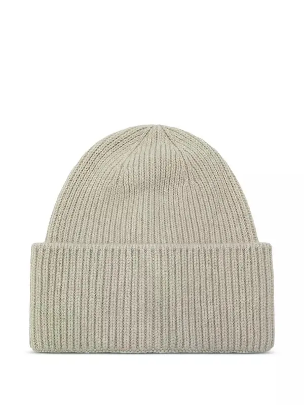 Destin Ribbed-knit Beanie Hat - Neutrals