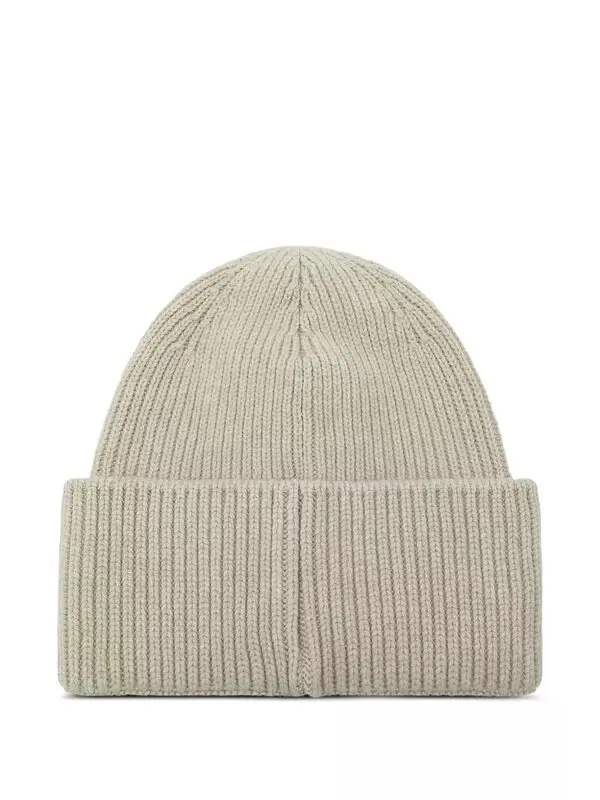 Destin Ribbed-knit Beanie Hat - Neutrals