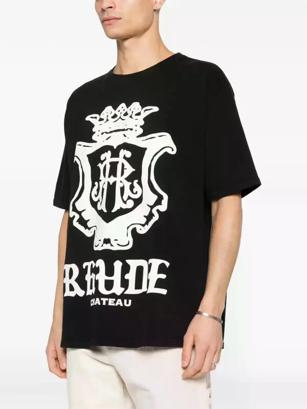 Rhude Graphic-print T-shirt - Black