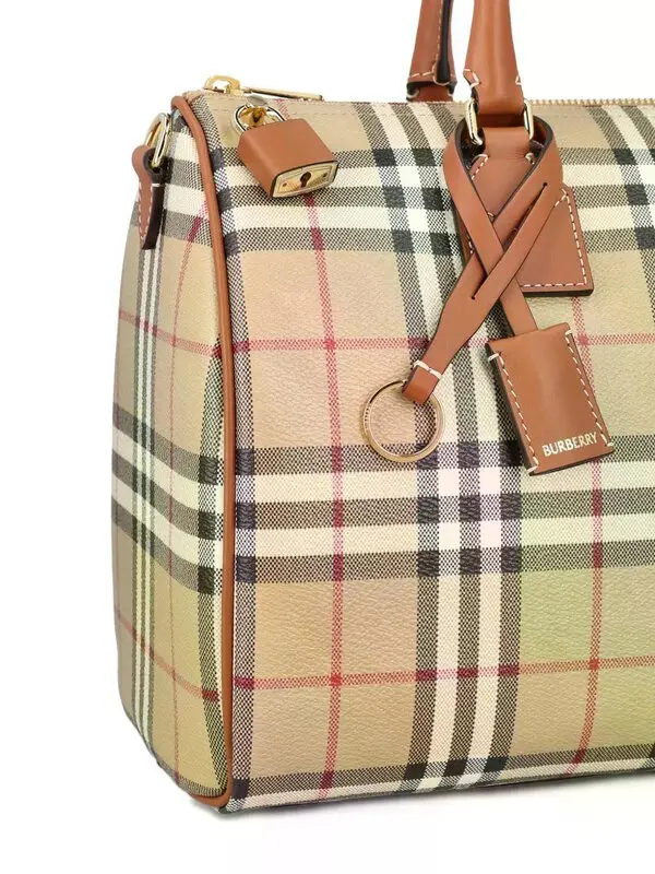 Burberry Check Bowling Bag