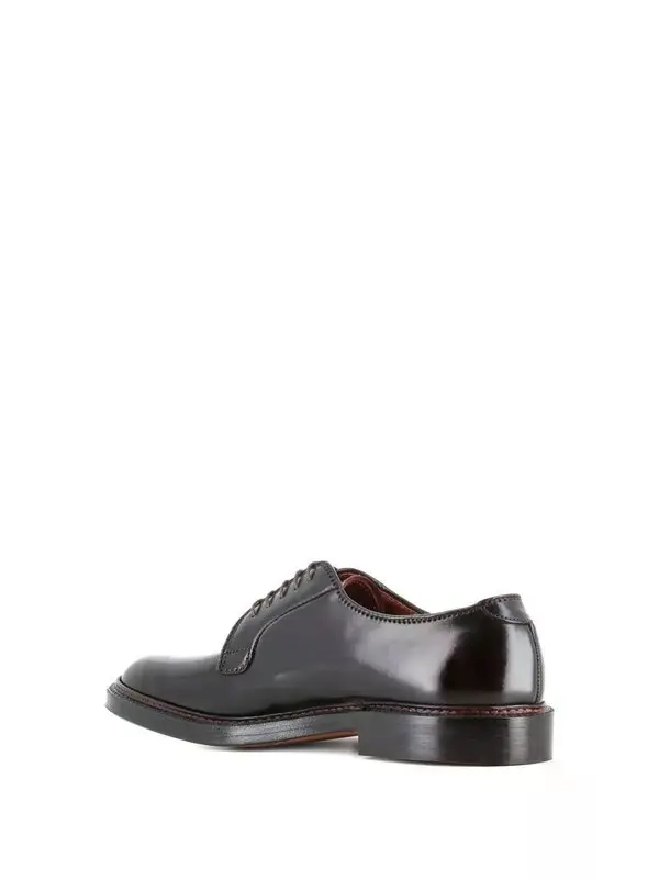 Alden Derby Shoes In Horse Leather - Red