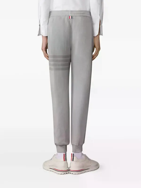 Thom Browne Loopback Four-bar Track Pants - Grey