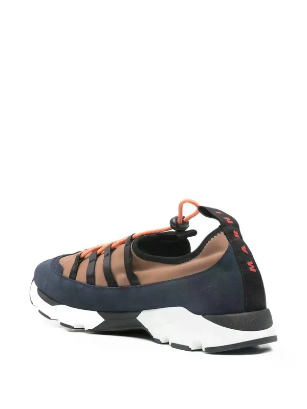 Marni Lace-up Sneakers - Blue