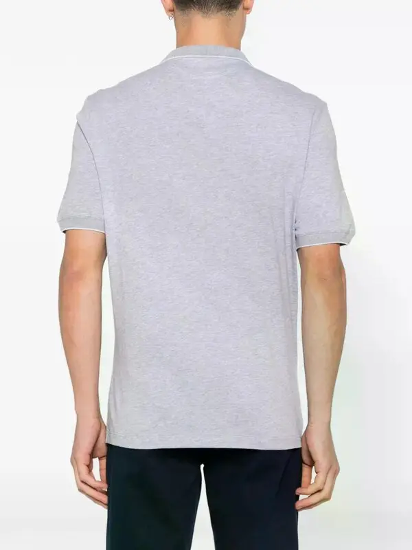 Brunello Cucinelli Embroidered Short-sleeve Polo Shirt