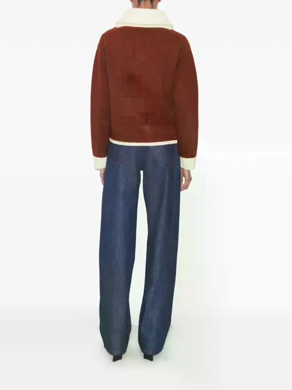 Tory Burch Five-pocket Jeans With Tonal Stitching