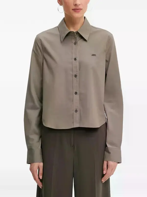 Miss Sixty Pointed Collar Button-fastening Shirt