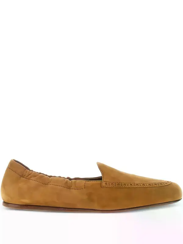 Church's Suede Perforated Loafers - Brown