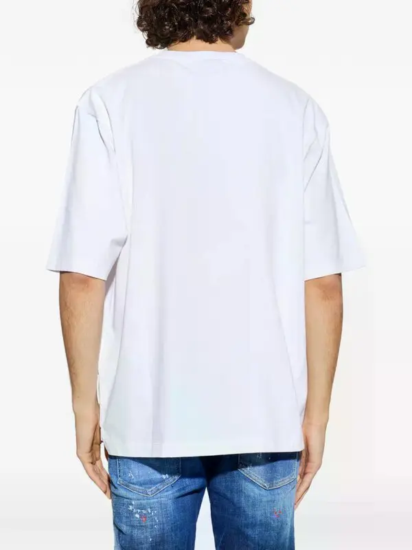 Dsquared2 Tropical-print T-shirt - White