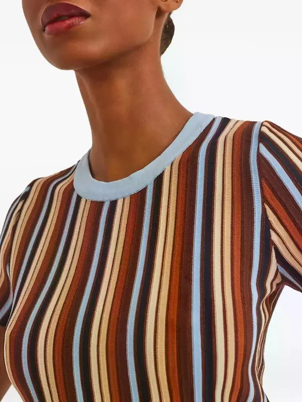 Cara Cara Knoll Striped Top