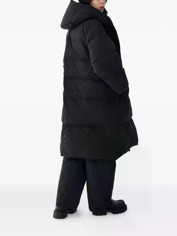 STUDIO TOMBOY Single-breasted Puffer Jacket With Hood