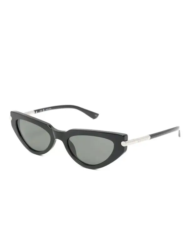 Alexander McQueen Cat Eye Sunglasses - Black
