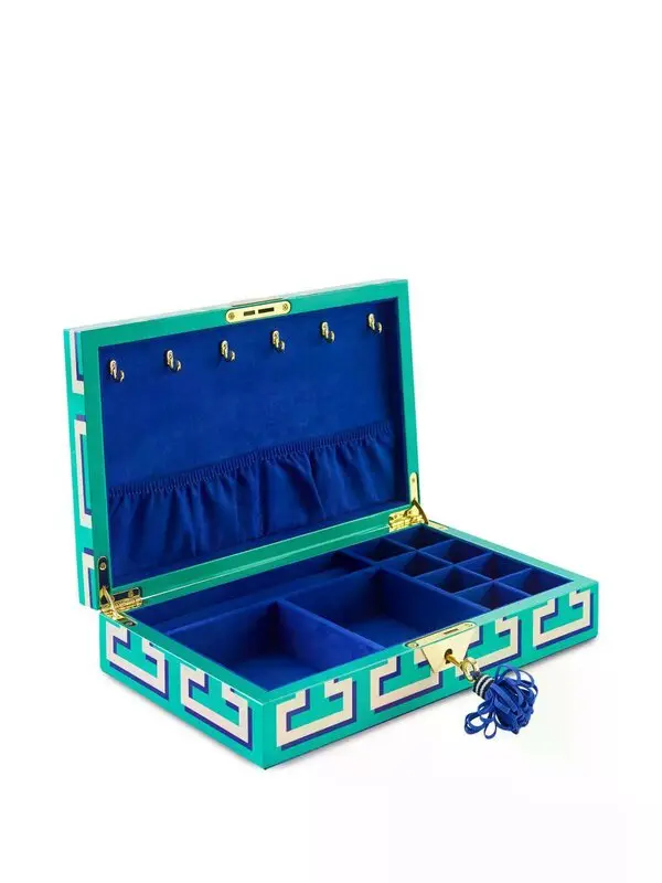 Jonathan Adler Labyrinth Lacquer Jewelry Box