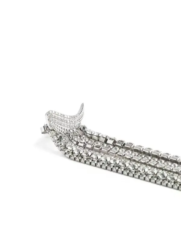 Zadig&Voltaire Embellished Crystal Drop Earrings