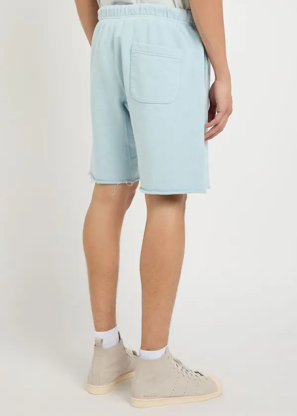 SAINT MXXXXXX Logo-print Cotton Shorts