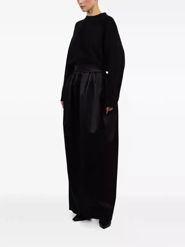 Françoise Sasha Pleated Maxi Skirt