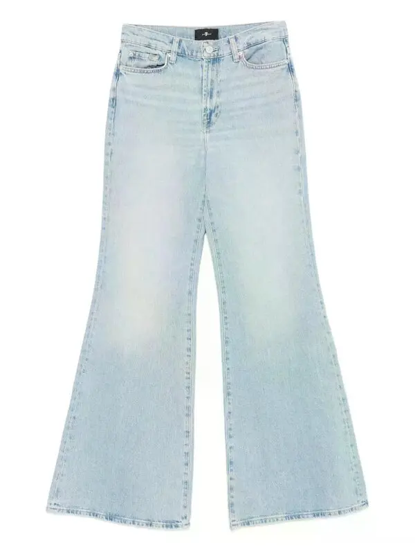 7 For All Mankind Retro Flared Jeans - Blue