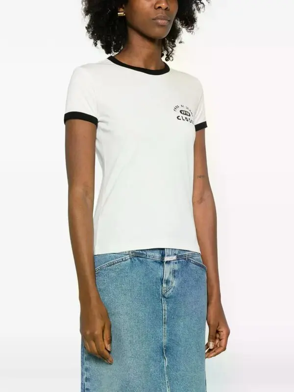 Closed Contrasting Trim T-shirt
