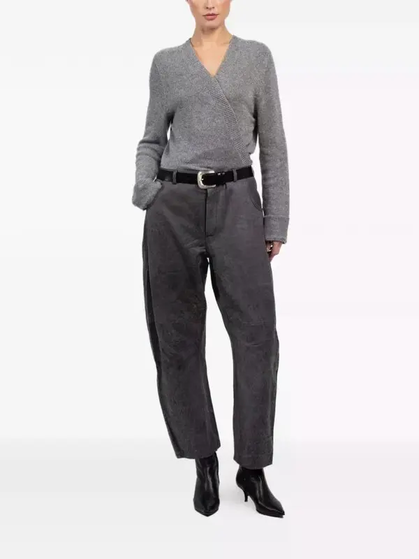 GIORGIO BRATO Patch Pocket Trousers - Grey