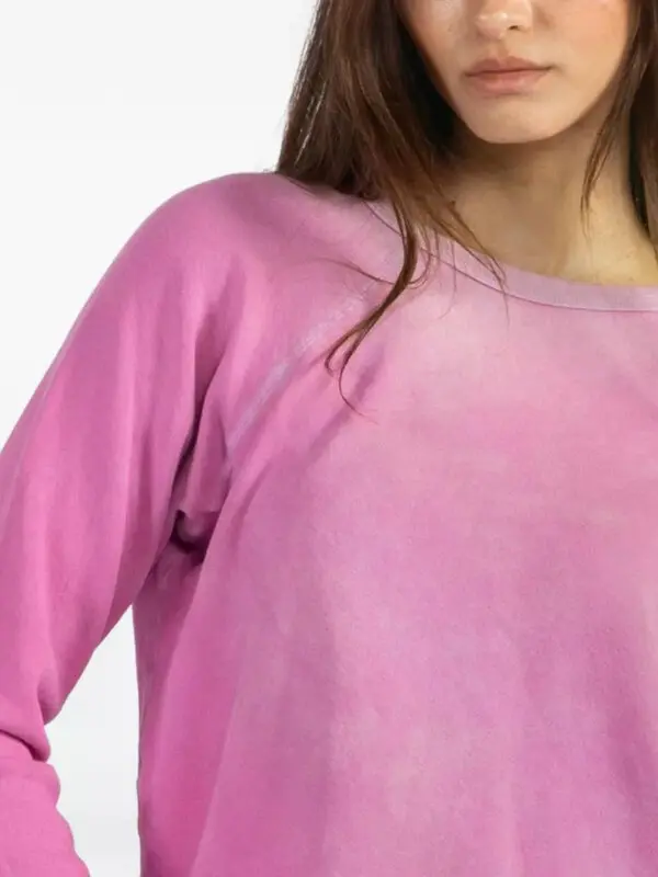FREECITY Crewneck Sweatshirt With Back Logo Patch