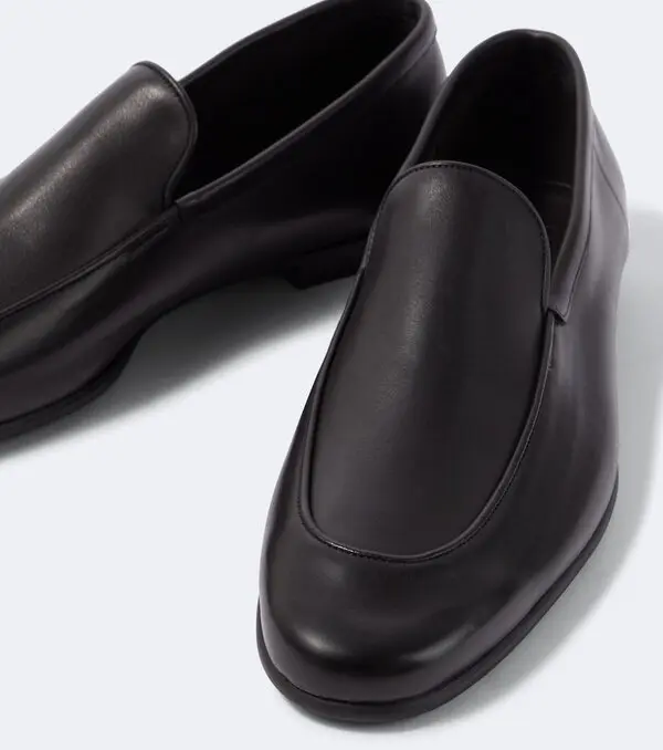 John Lobb Tyne Leather Loafers
