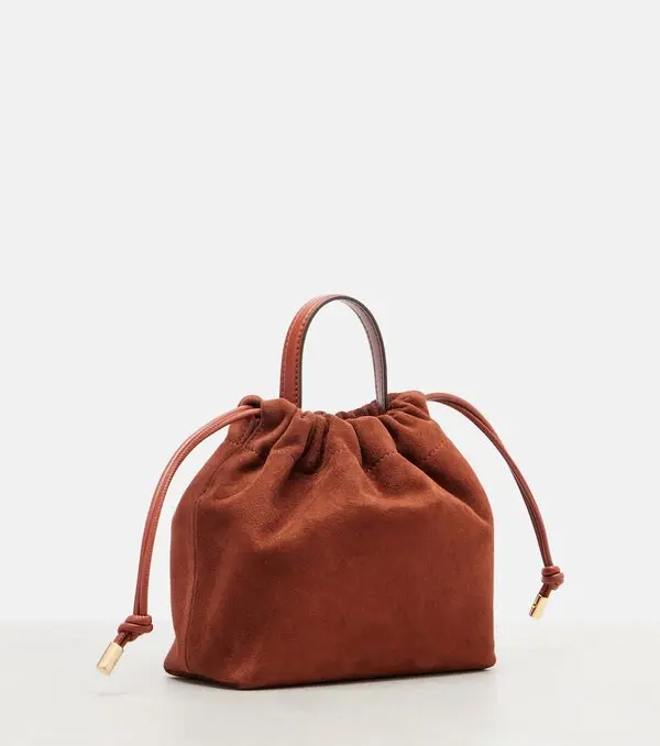 Chloé Suede Bucket Bag - Brown