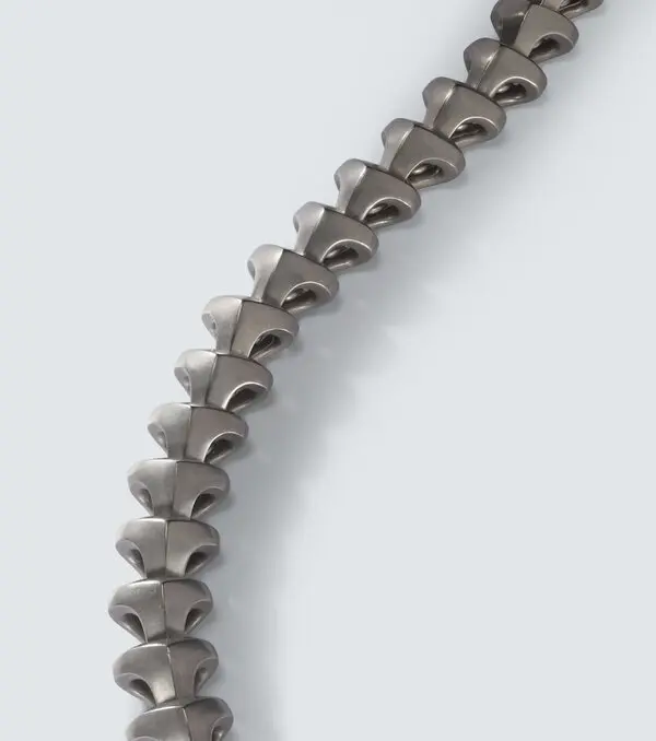 David Yurman Armory Sterling And Titanium Bracelet