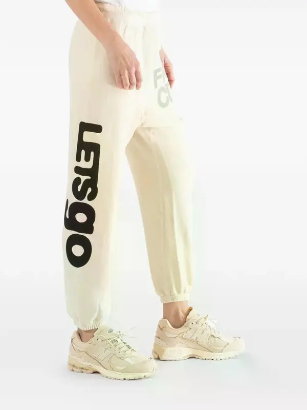 FREECITY Graphic Print Joggers - Neutrals