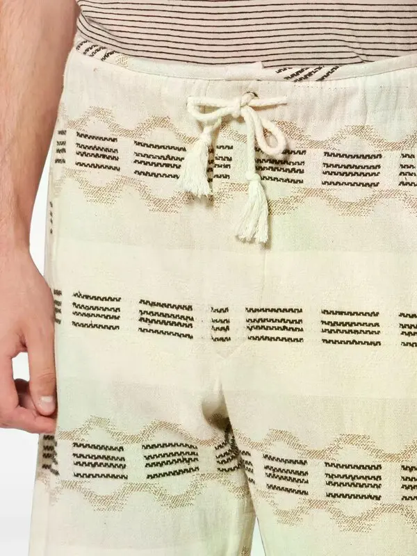 MARANT Deliann Patterned Drawstring Shorts - Neutrals