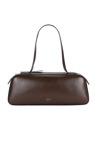 Khaite Simona Shoulder Bag - Chestnut