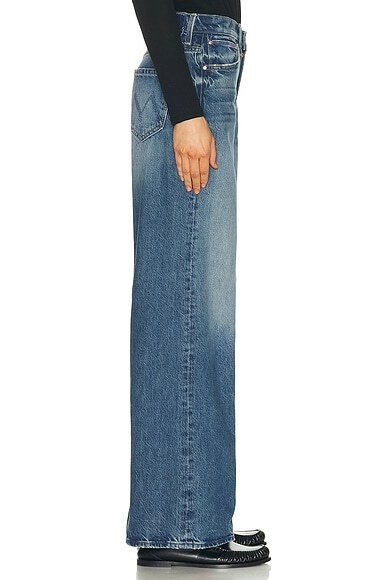 MOTHER The Ditcher Roller Zip Sneak Jeans - Remember When