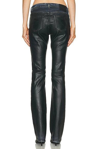 Acne Studios 2013 Stretch Charcoal Leather Pant