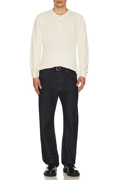 Citizens Of Humanity Waffle Three Button Henley