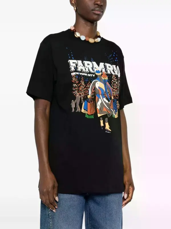 Farm Rio Graphic Print T-shirt
