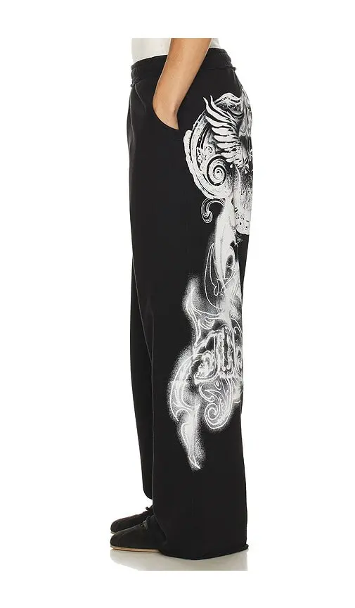 JADED LONDON Gothic Printed Joggers In . Also