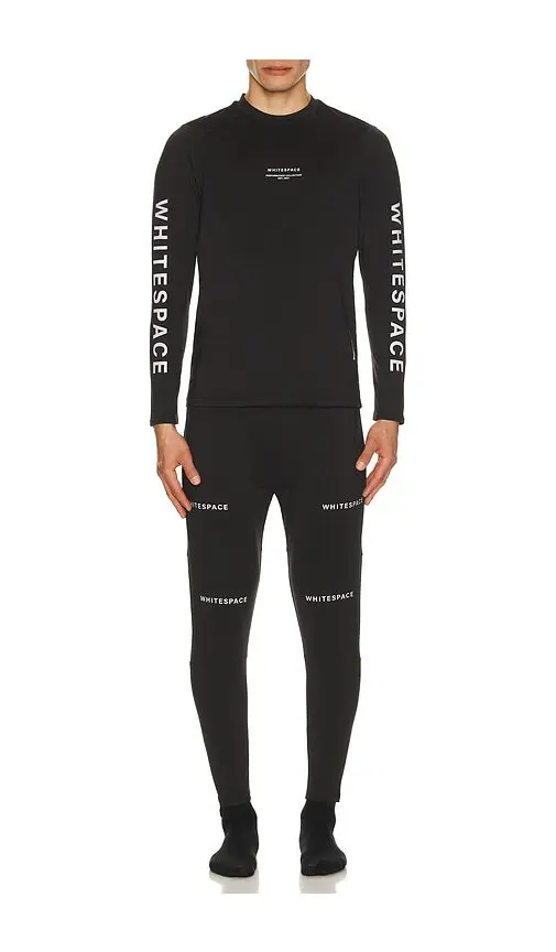 WHITESPACE Graphene Crew Neck - Black